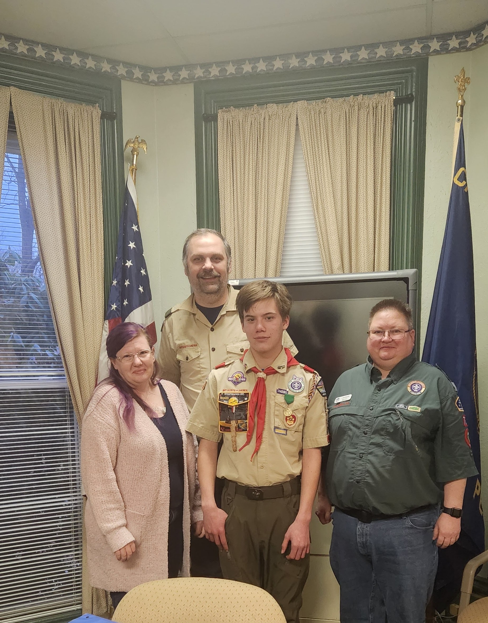 Eagle scout saluted | News, Sports, Jobs - Times Observer